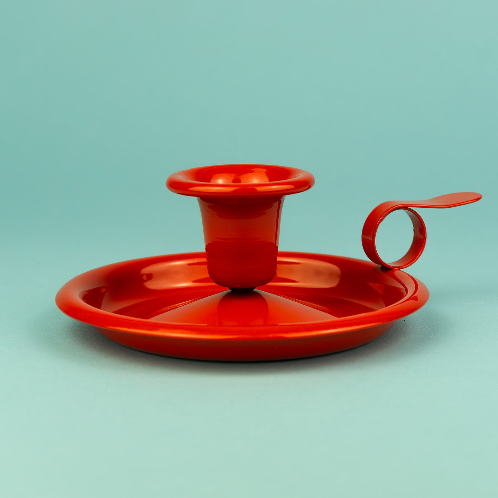 Enamel Candlestick Holder Red – Vermilion Stores