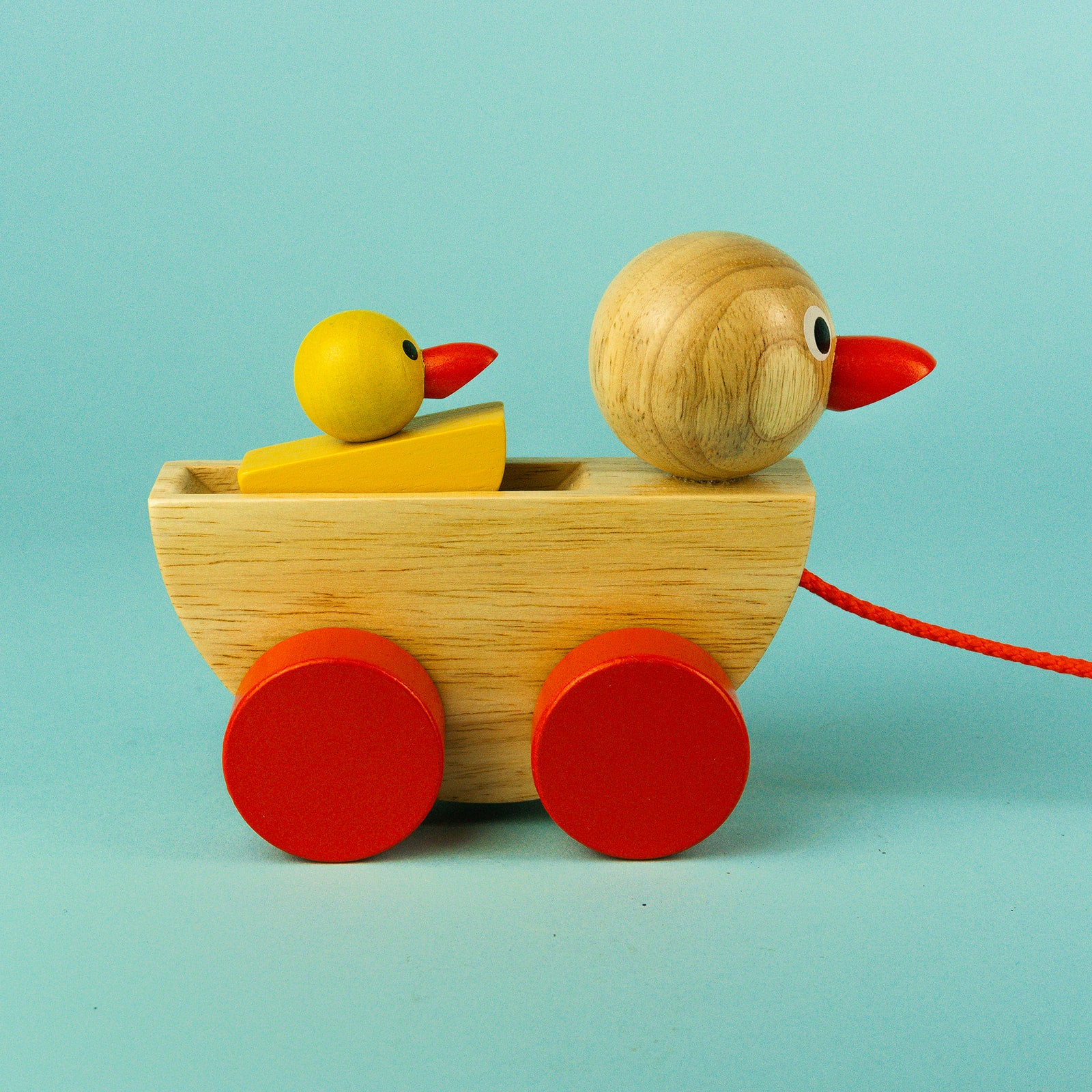 Duck and Duckling Pull Along Toy – Vermilion Stores